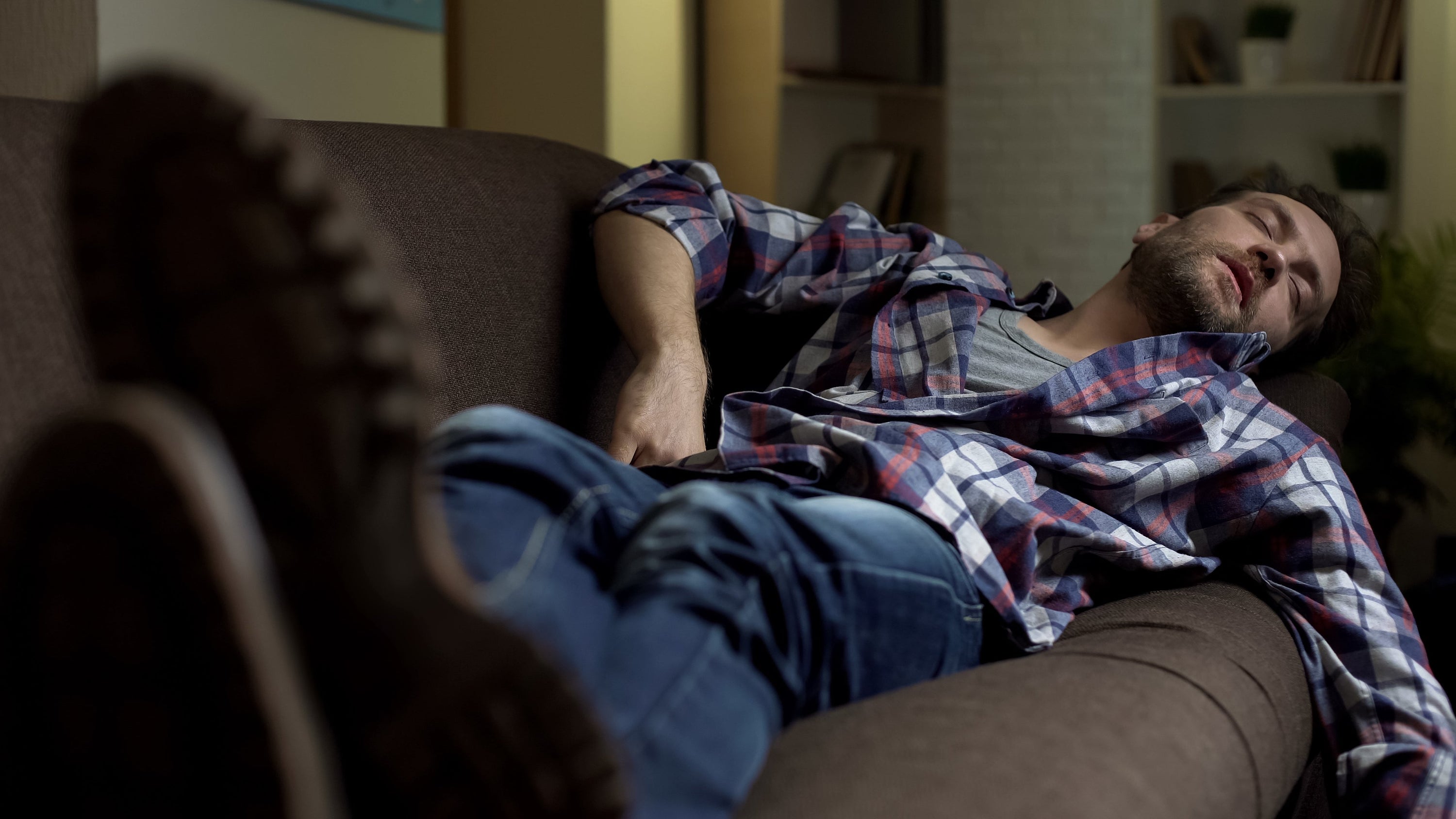 How Falling Asleep on the Couch Can Disrupt Your Slumber-and What to D ...